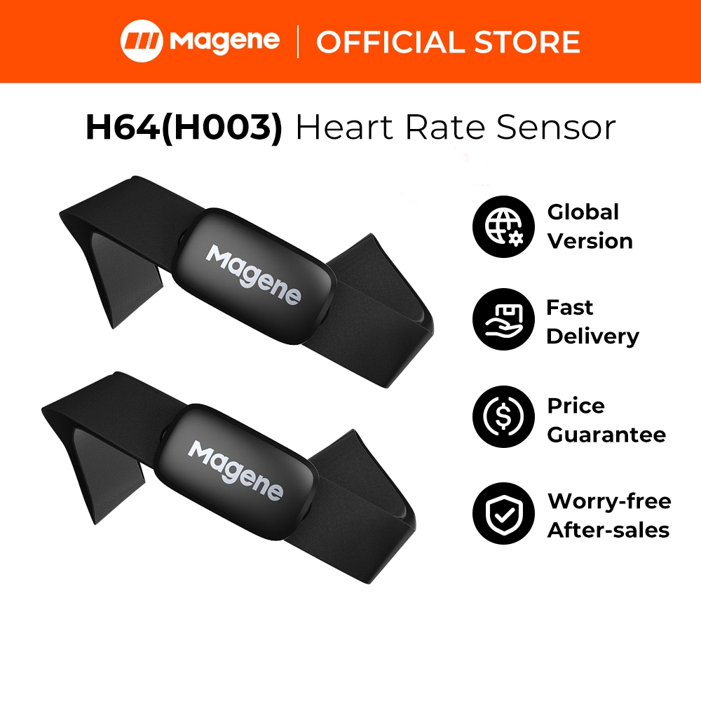 Magene H003 (H64 mới) Màn hình thể dục ngoài trời Bluetooth ANT + Cảm ...