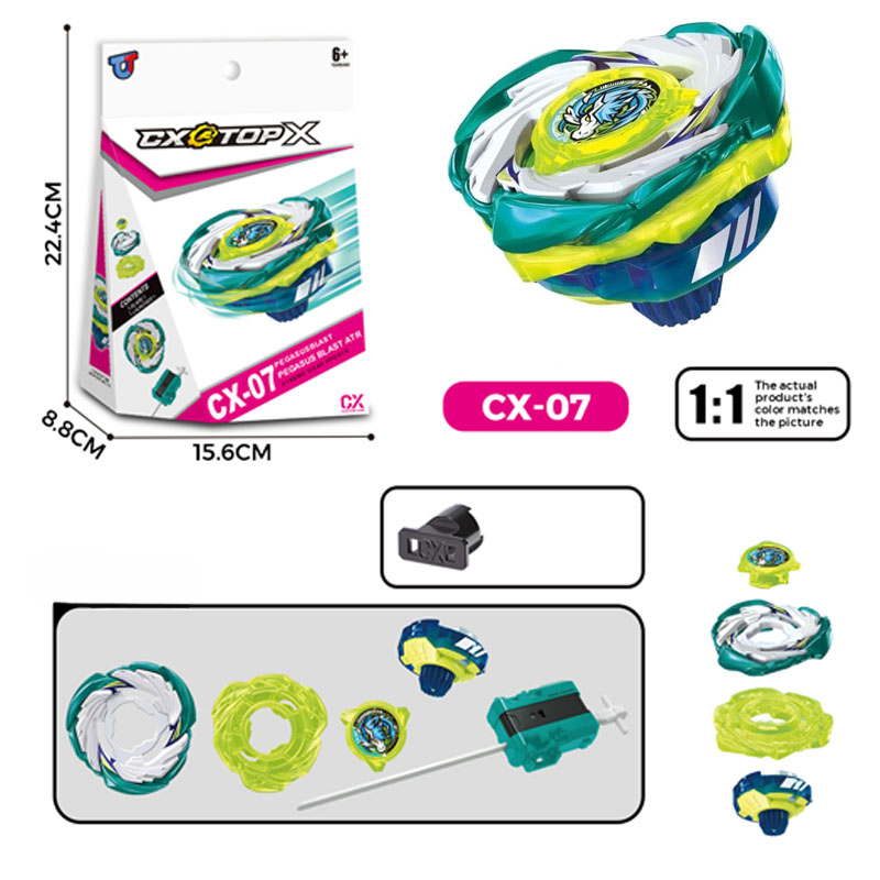 Beyblade X Spinning Top Xeno Xcalibur 3-60GF Bộ Beyblade X Launcher CX ...