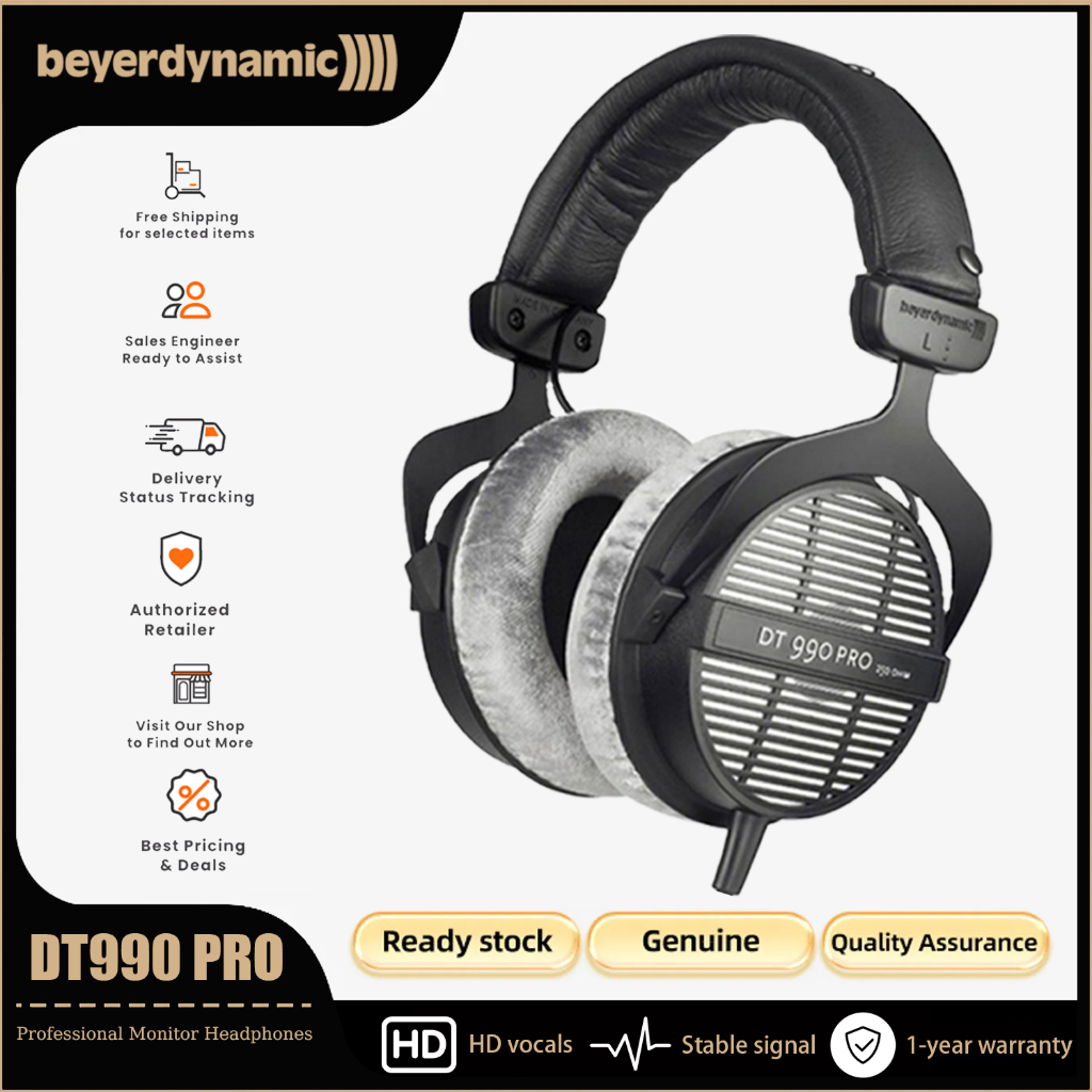 Beyerdynamic DT990 pro Tai nghe Studio có dây qua tai, Tai nghe màn ...