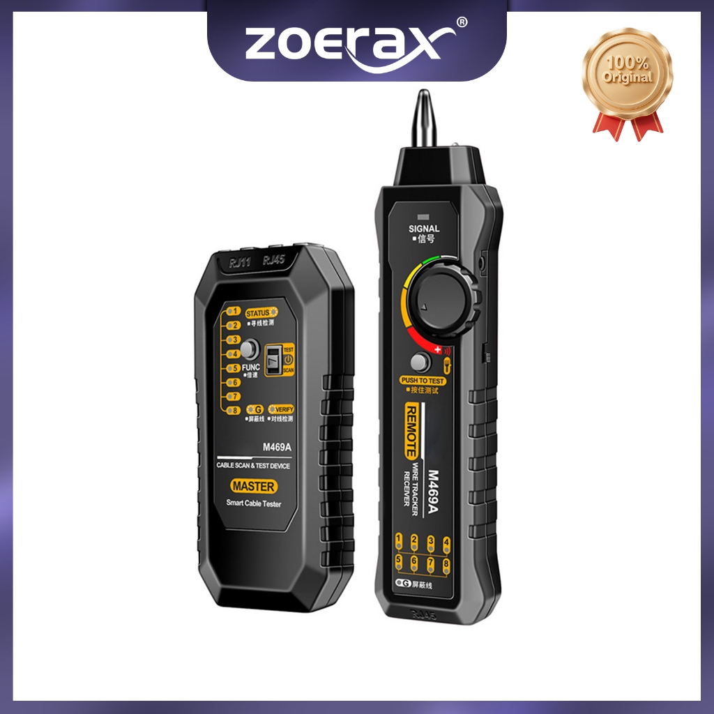 ZoeRax Wire Tester RJ45 RJ11 Cable Tracker Line Finder Đa chức năng ...