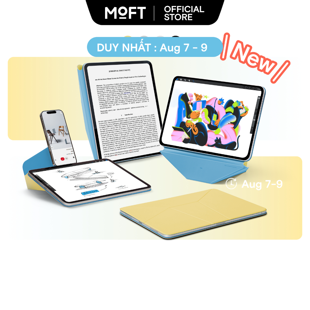 MOFT Dynamic Folio cho iPad Air 11 '' M2 / M3 & Pro 13 '' M4 & iPad ...