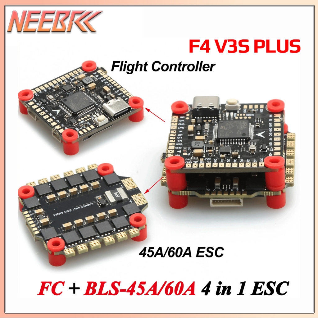 F4V3S F4 V3S PLUS FC Bộ điều khiển chuyến bay Flytower Stack BLS 45A ...