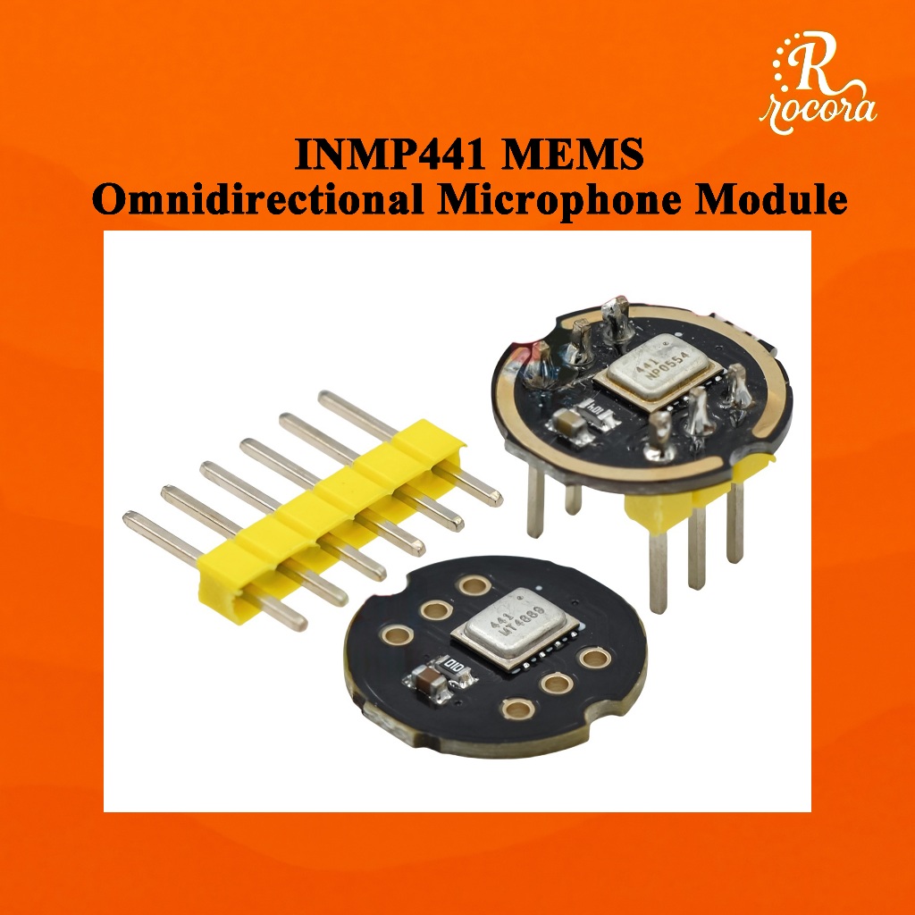 Mô-đun micrô đa hướng INMP441 MEMS Giao diện I2S Công suất thấp chính ...