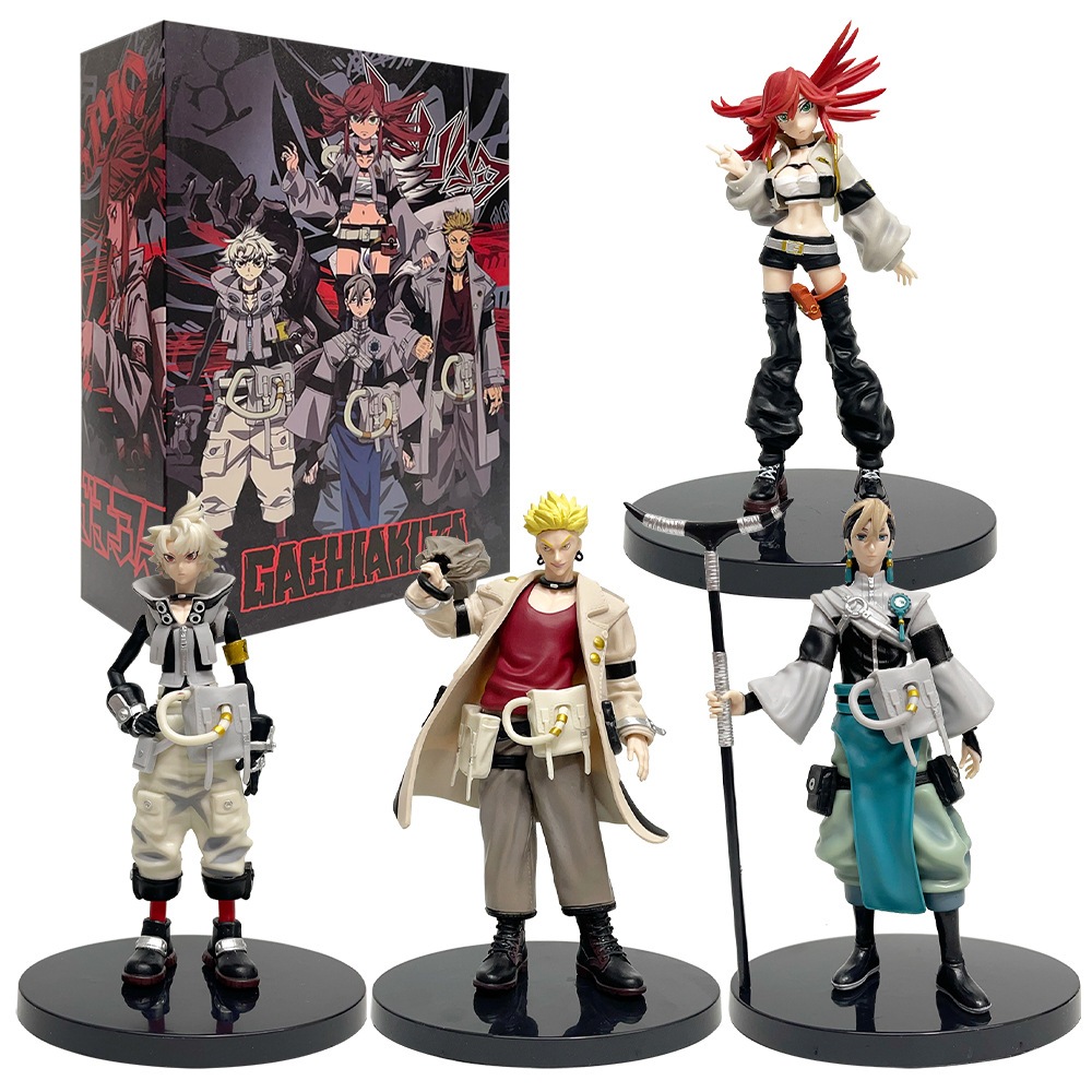 1 Cái 22cm GACHIAKUTA Anime Hình Riyo Rudo Surebrec Luther Liyao PVC ...