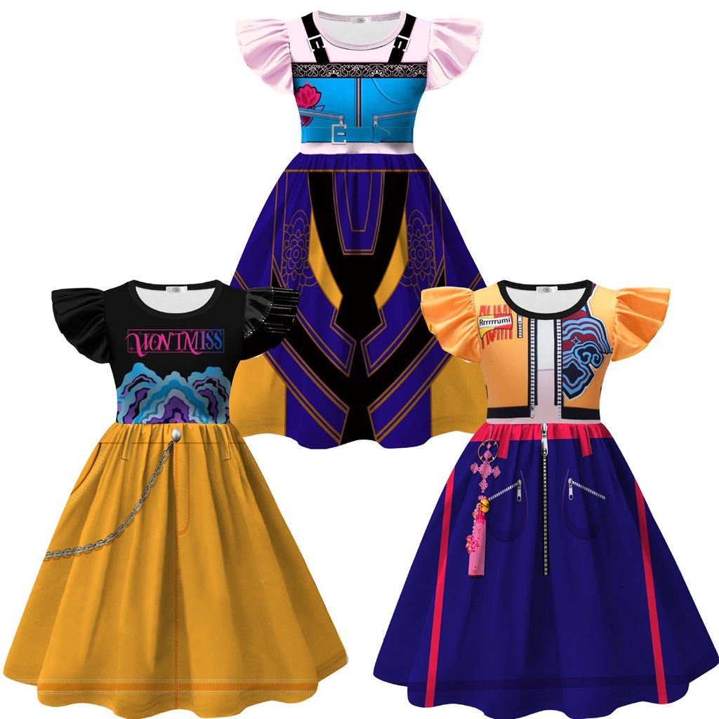 Váy công chúa xếp li tay xù Zoey Rumi Mira | Shopee Việt Nam