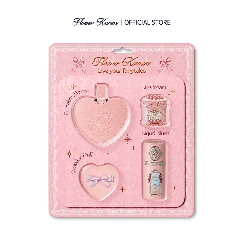 Flower Knows Strawberry Kiss Delight Set / Strawberry Kiss Treasure Set ...