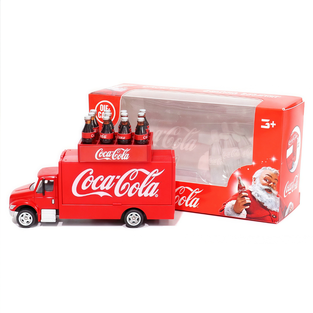 Coca-cola Giáng sinh Mini mô hình xe tải màu đỏ mô hình xe tải ...