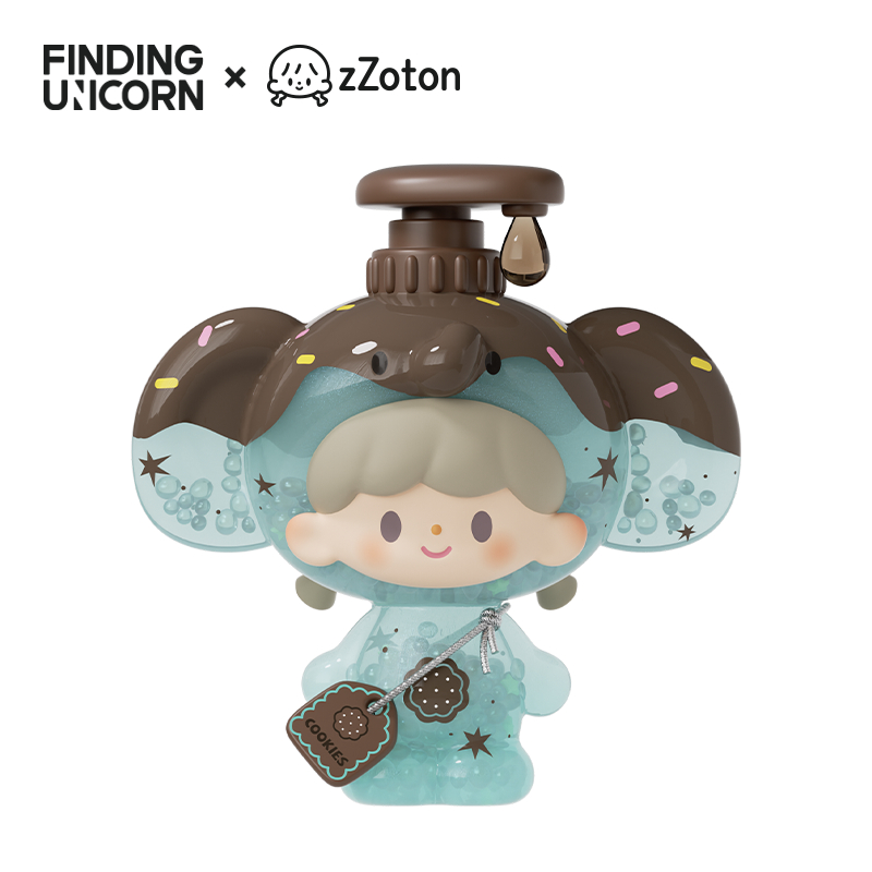 FINDING UNICORN zZoton Bubble Bath Baby Series Blind Box（Single Box 1pc ...