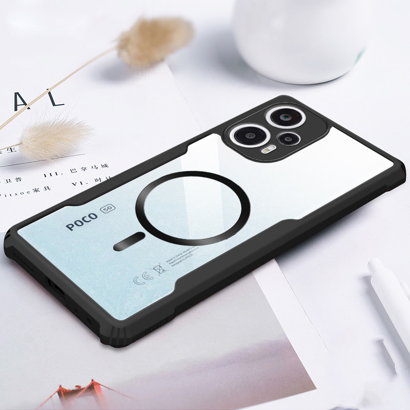 Ốp Điện Thoại Chống Sốc Từ Tính Trong Suốt Cho Xiaomi Redmi Note 10 Pro 11T Pro + 11 Preime 10S ...