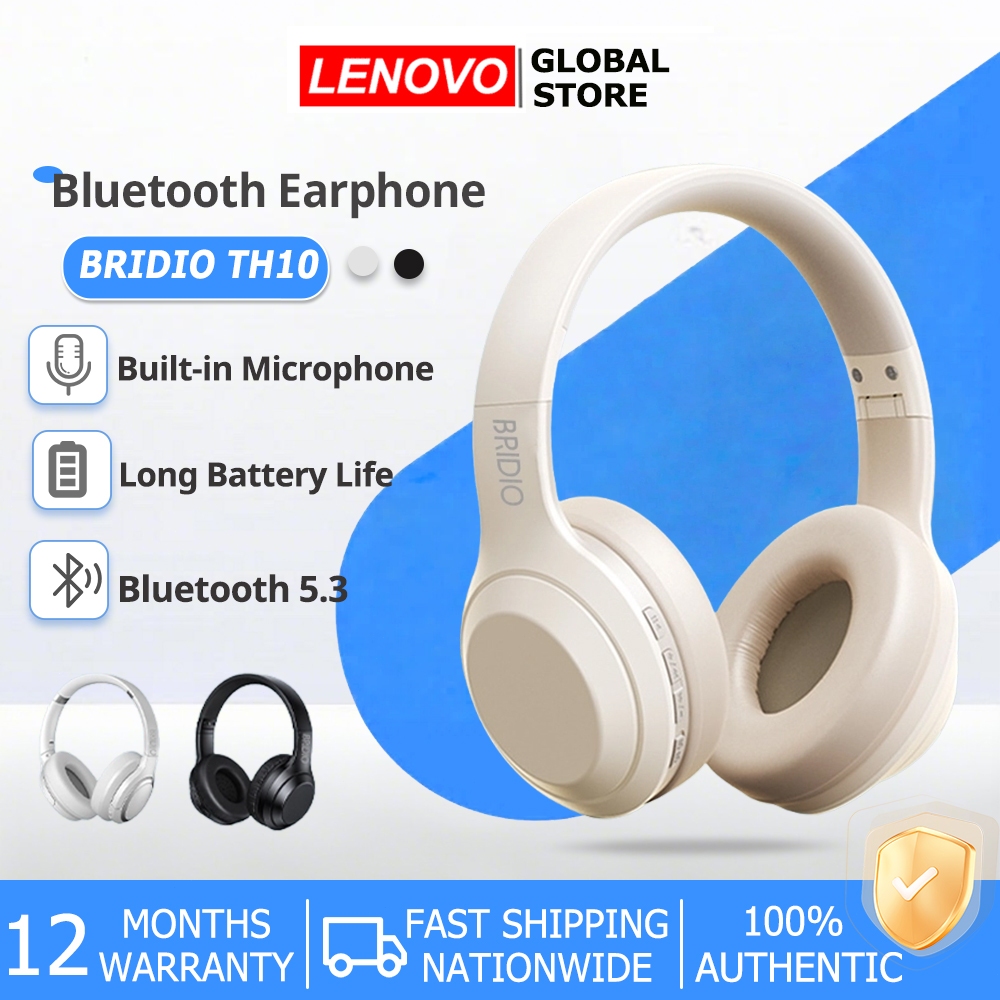 Tai nghe Bluetooth chụp tai BRIDIO TH10 BT5.3 Âm thanh HD Giảm nhiễu Có ...