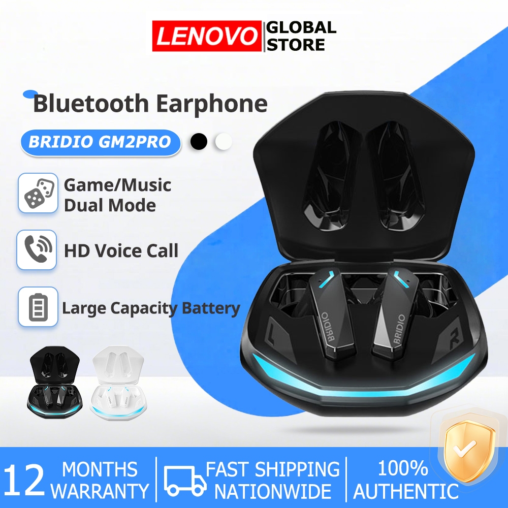 Tai nghe Bluetooth gaming không dây BRIDIO Lenovo Gm2 Pro BT5.3 có độ ...