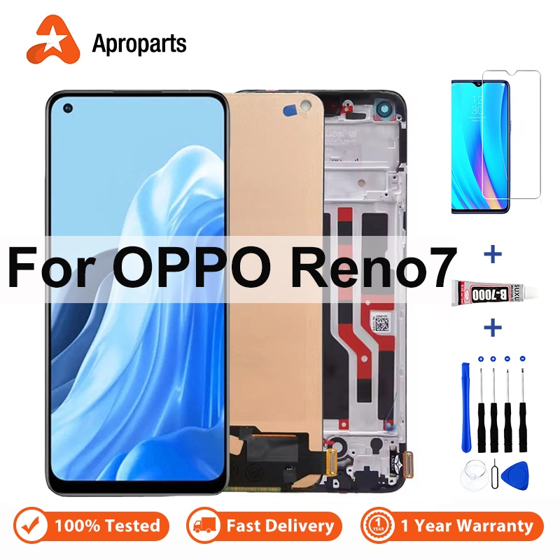 LCD Cho OPPO Reno7 Reno 7 4G 5G CPH2363 CPH2371 Màn Hình Hiển Thị Bộ Số ...