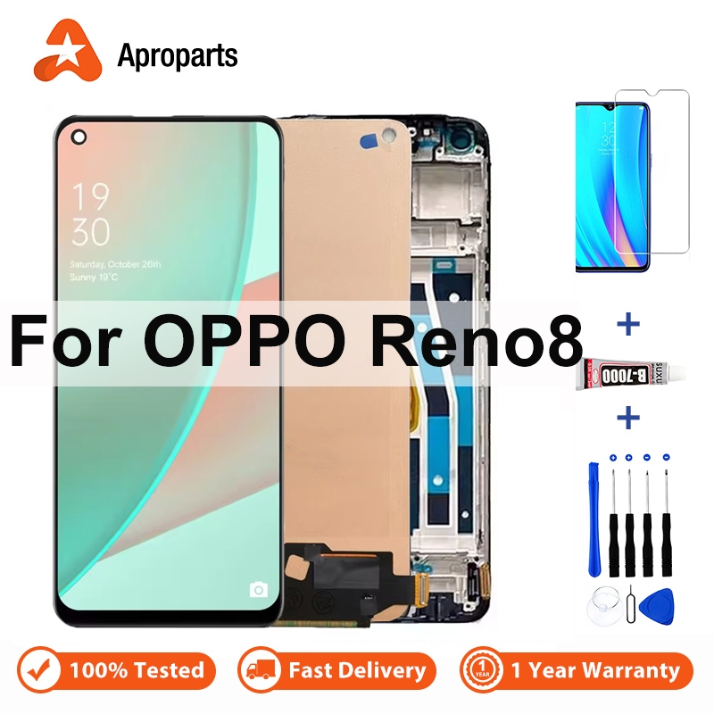 Dành Cho OPPO Reno8 Màn Hình LCD Reno 8 4G 5G CPH2457 CPH2359 Bộ Số Hóa ...
