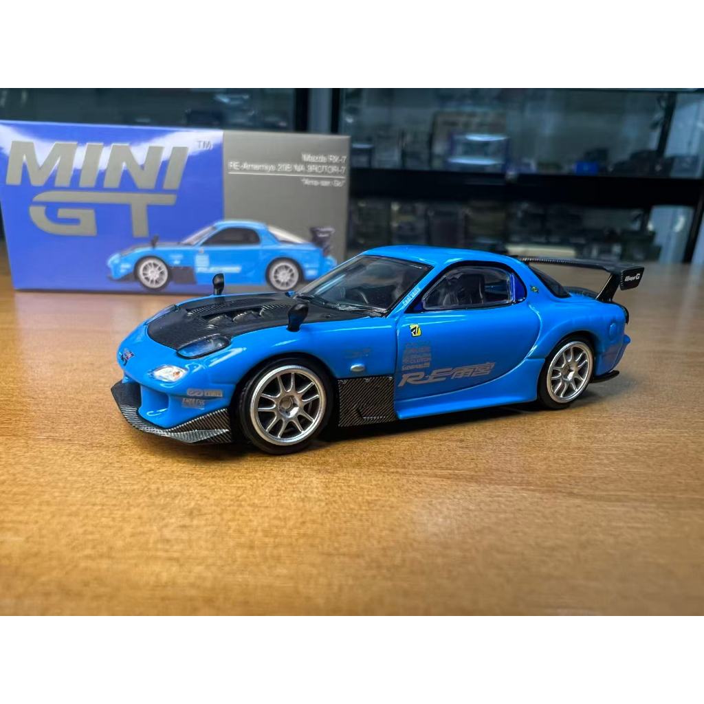 MINIGT 1: 64 Mazda RX-7 RE-Amemiya Amemiya Kit 20B NA 3ROTOR-7 "Ama-san ...