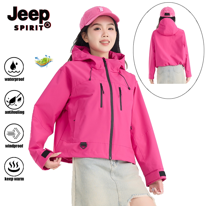 JEEP SPIRIT Áo khoác nữ chống nước và gió, bền bỉ cho hoạt động ngoài ...