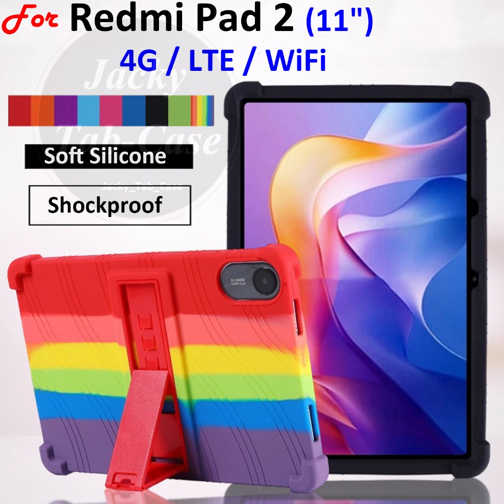Dành Cho Xiaomi Redmi Pad 2 (11 ") Vỏ Silicon Mềm Làm Dày Chống Sốc Cho ...