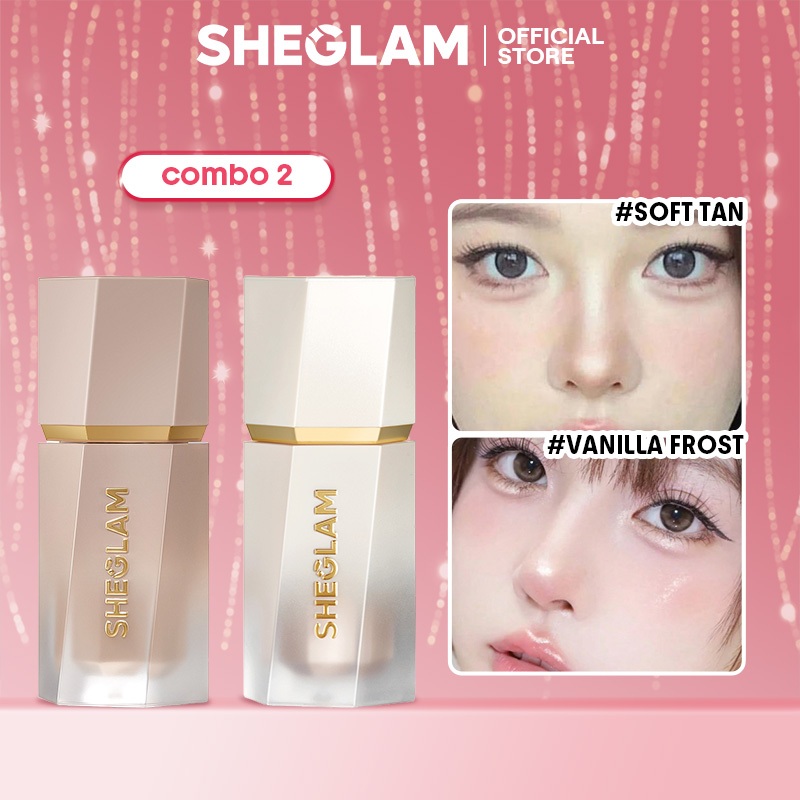 SHEGLAM 2-Piece Liquid Contour & Highlight Makeup Set Sun Sculpt Liquid ...