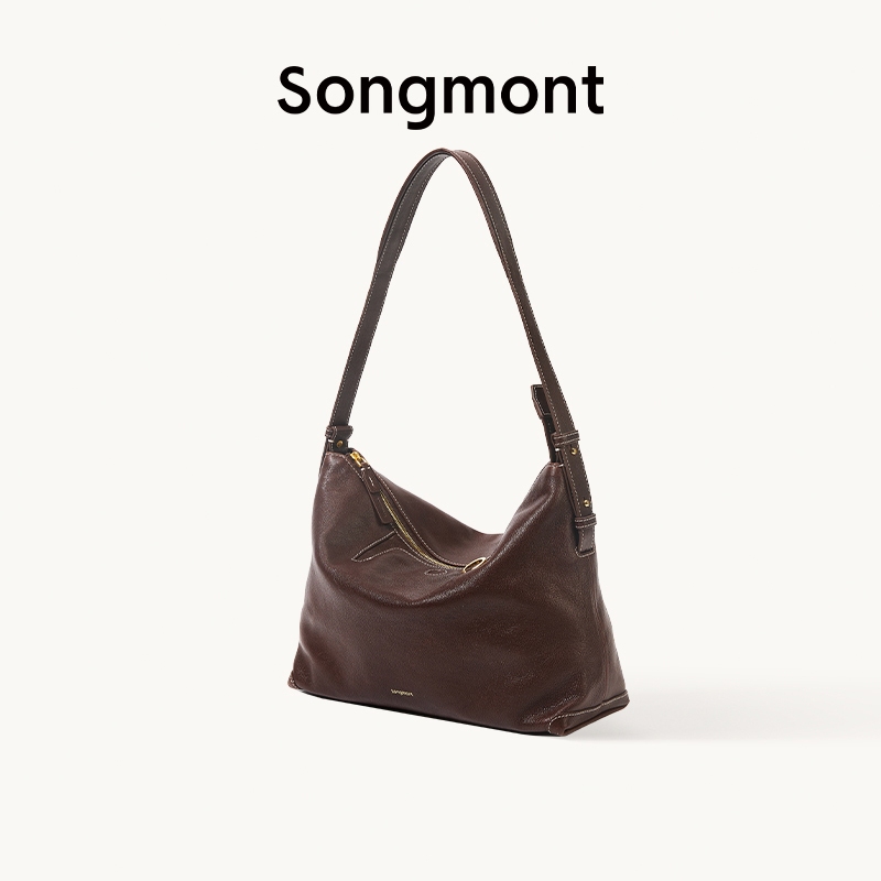 Túi Songmont Extra Large Yore Hobo Túi đi lại tối giản Túi da nữ (Phiên ...