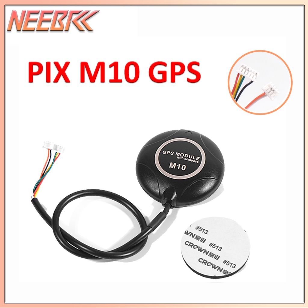 Mới M10 GPS Với Bên Ngoài QMC5883 La Bàn 1.5m CEP NMEA UAX DC 3.6-5.5V ...