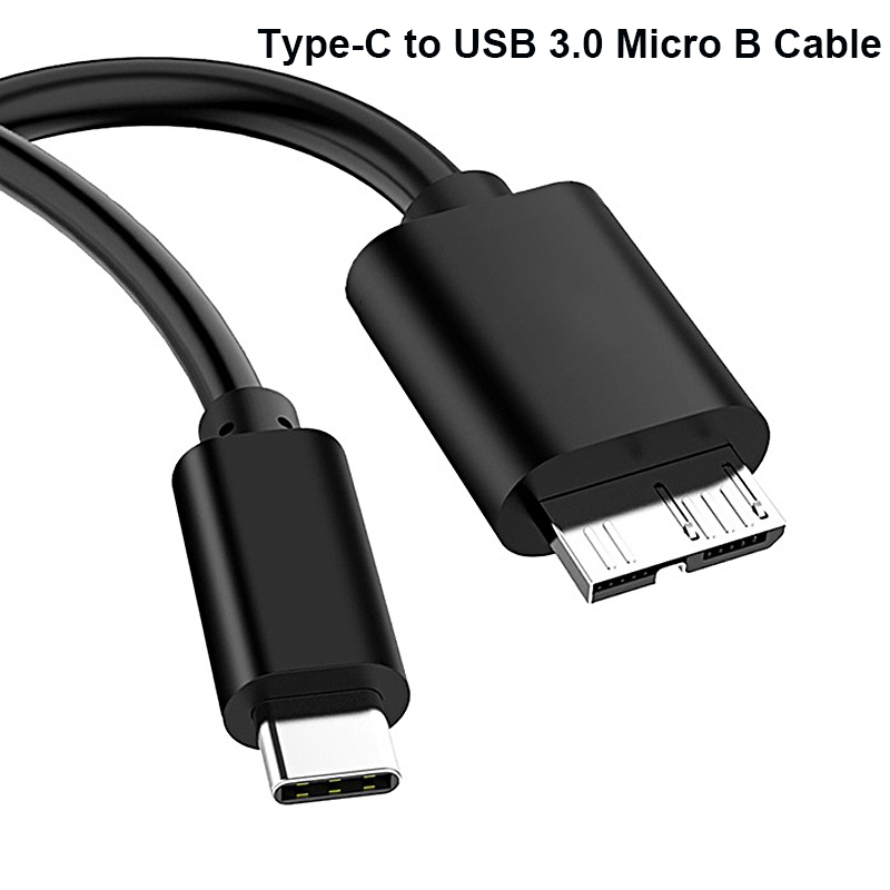 Cáp USB C sang Micro B USB 3.0 Loại C 5Gbps HDD SSD Truyền Dữ Liệu Kết ...