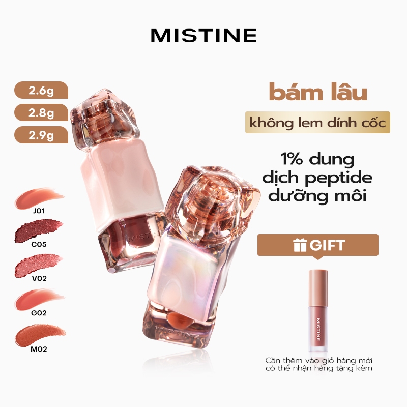 MISTINE son lì 2.6g/2.8g Lasting Tint | Shopee Việt Nam