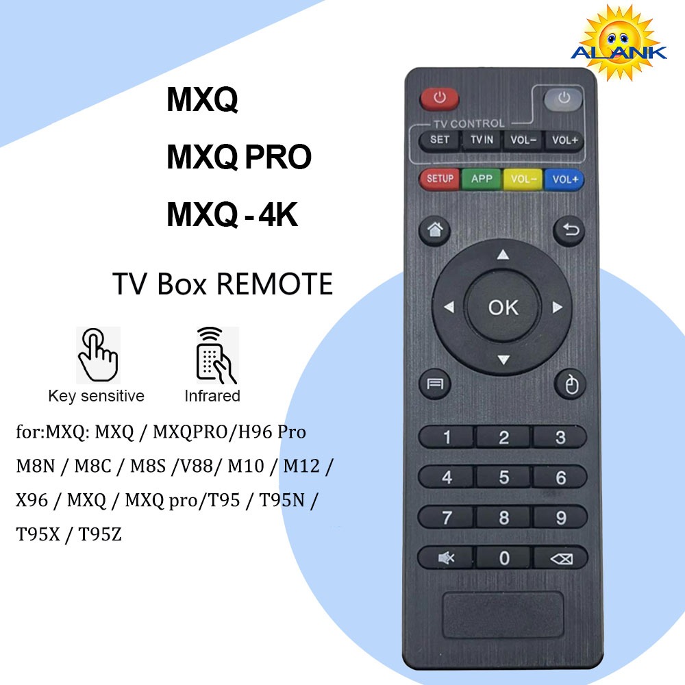 Remote điều khiển Đầu Thu Android TV BOX T95M T95N M8S M8N M8C M12 MXQ ...