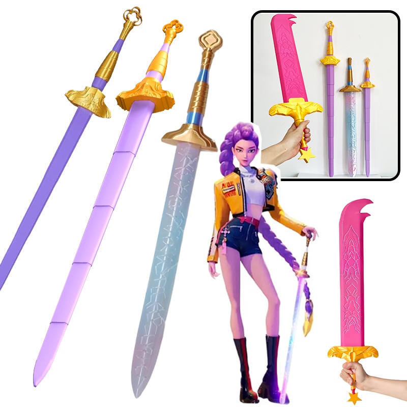 Huntrix Rumi 's Sword for Kpop Demon Hunters Cosplay, Thanh kiếm đồ ...