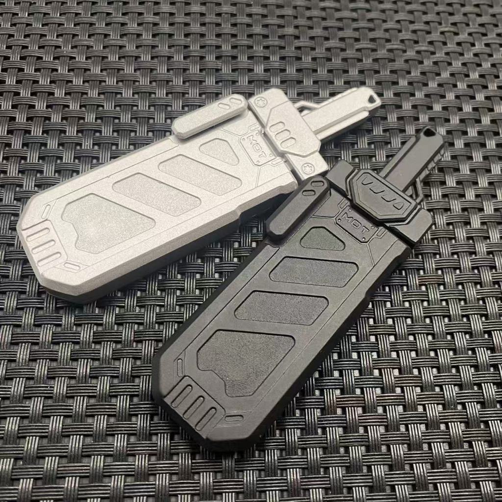 EDC Splitting Sword Fidget Vỏ từ tính Catapult Thẻ đẩy Giảm căng thẳng ...