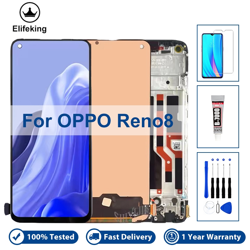 IPS LCD Cho OPPO Reno8 Màn Hình Reno 8 4G 5G CPH2457 CPH2359 Bộ Số Hóa ...