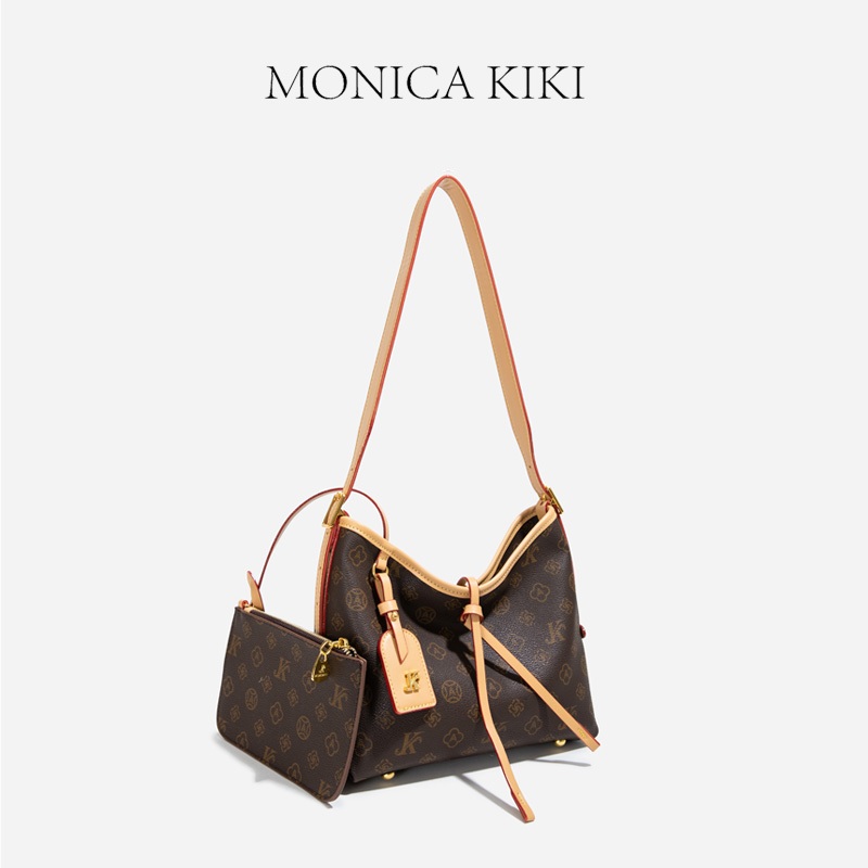 MONICA KIKI Màu sắc tương phản Túi đeo nách một vai Túi đeo chéo thời ...