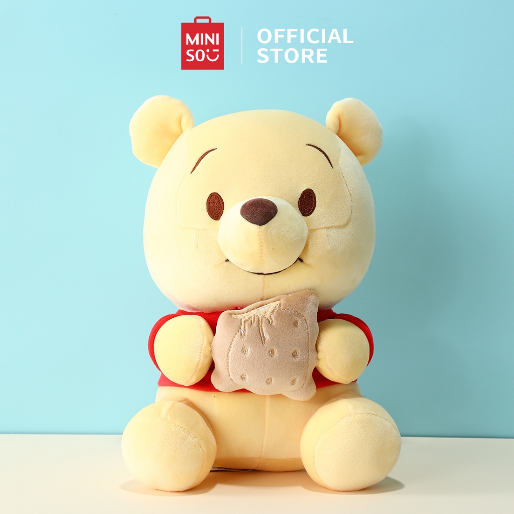 Winnie the Pooh Series-Sitting Holding Biscuit Doll | Shopee Việt Nam