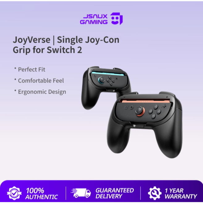 JSAUX JoyVerse Series Single Joy-Con Grip cho Switch 2 Tay cầm cho Joy ...