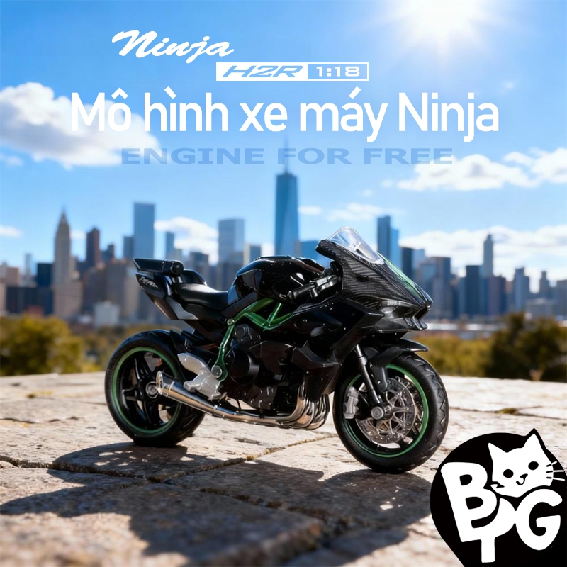 Xe máy Ninja H2R Model 1: 18 | Shopee Việt Nam