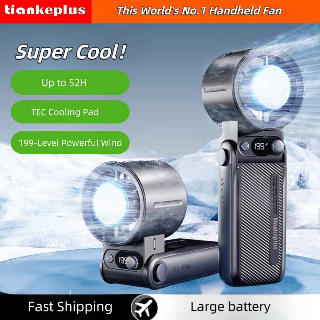 Tiankeplus TF30 Ultra Turbo Jet giờ tuổi thọ pin Quạt Mini có đệm làm ...