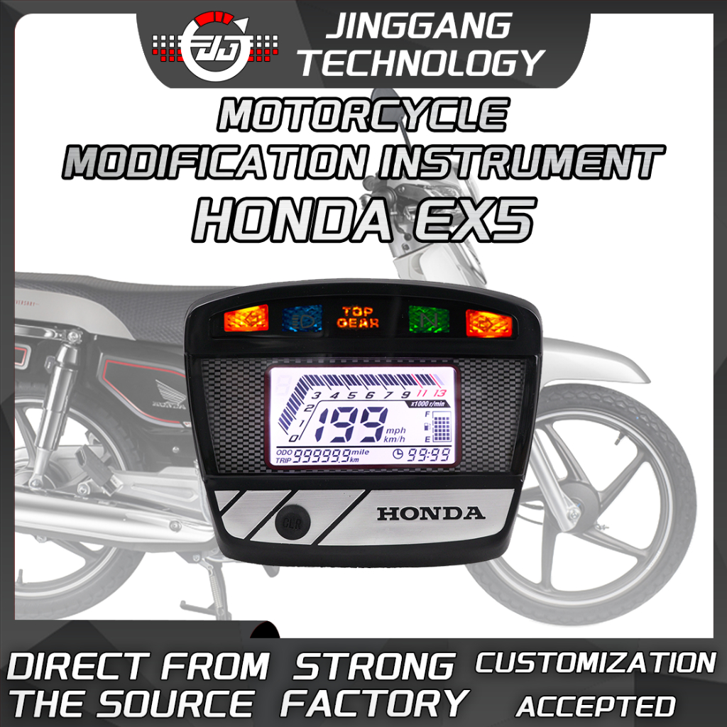 Dành cho XE HONDA EX5 Dream LED MÁY ĐO KỸ THUẬT SỐ CÔNG SUẤT CAO Đồng ...