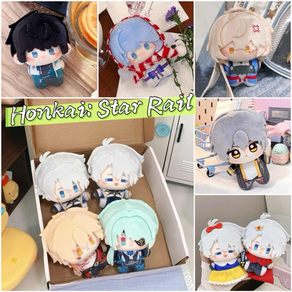 10cm Anime Honkai: Star Rail Anaxa Mydei Phainon Fluffy Maumet Mặt Dây ...