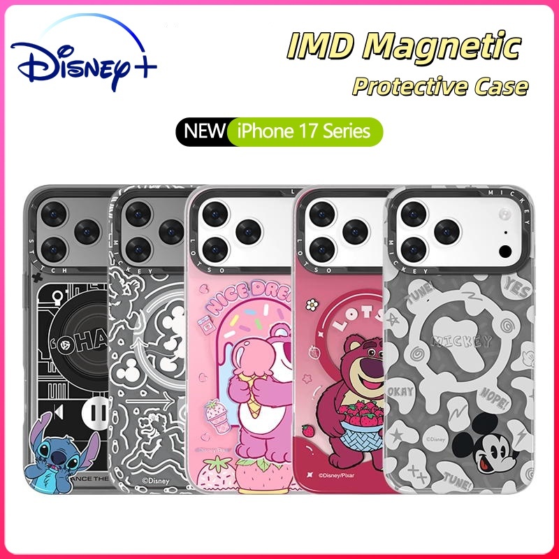 Ốp bảo vệ từ tính nhân vật Disney cho iPhone 17 Pro Max / 17 Pro / 17 ...