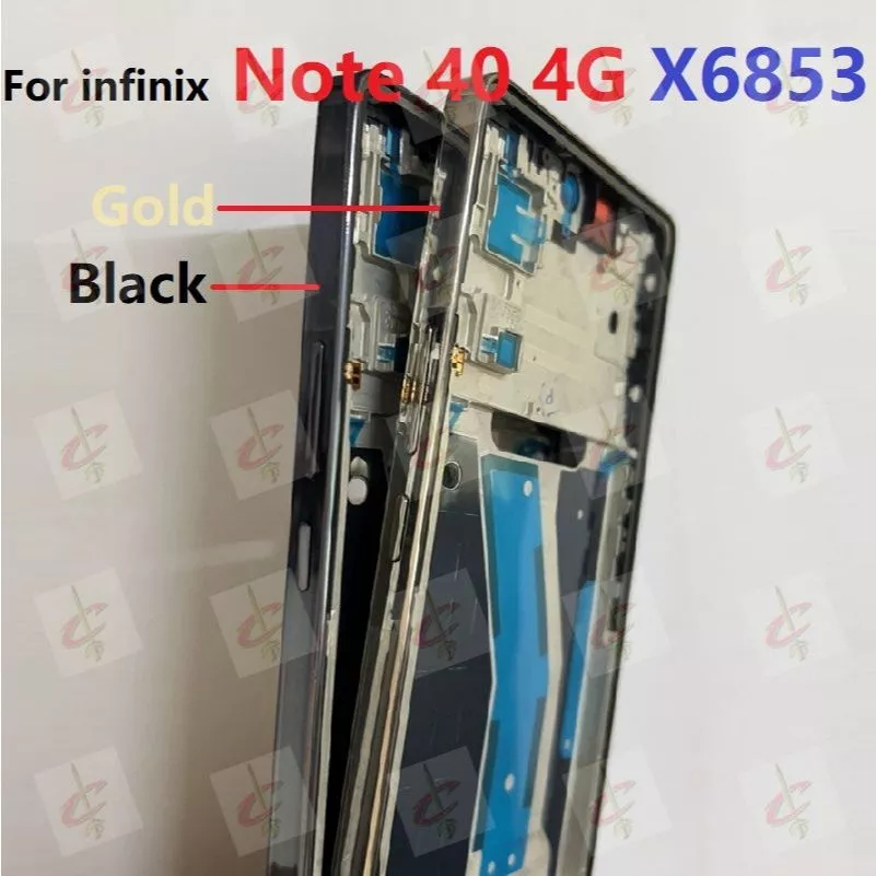 Khung trước LCD cho Infinix Note 40 4G 5G Khung giữa X6853 X6852 ...