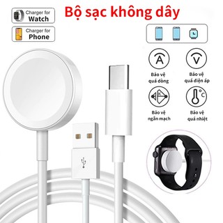 Bộ sạc đồng hồ từ tính Thích hợp cho Apple SE / 10 / 9 / 8 / 7 / 6 / 5 ...