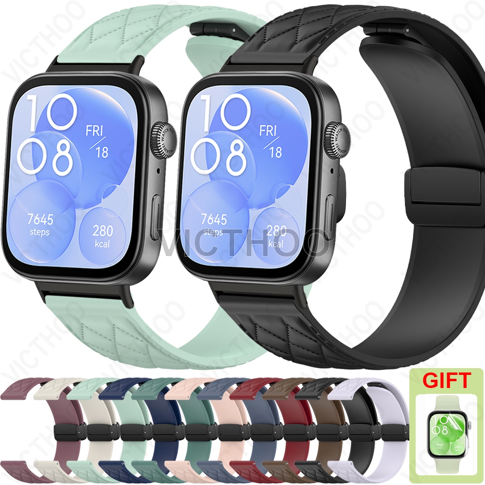 Phụ kiện dây đeo silicon Dây đeo thay thế cho Huawei Watch Fit 4 Pro 3 ...