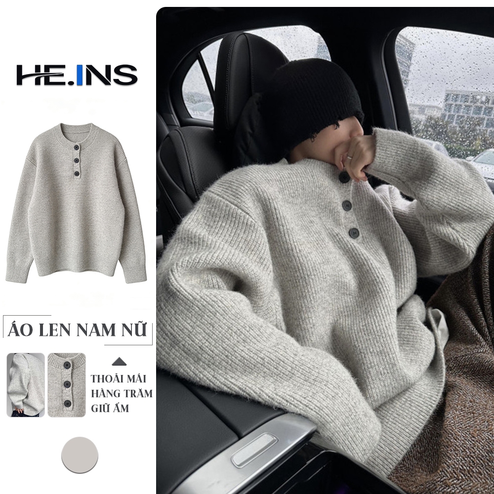 Áo len dệt kim nam, áo len cổ lười và cao cấp, phong cách mùa thu đông ...