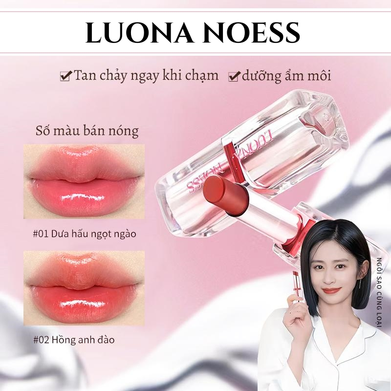 Son môi thay đổi nhiệt độ Luona Noess Macaron | Shopee Việt Nam
