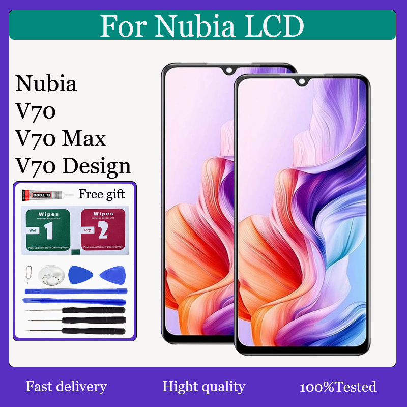 Chính Hãng Cho Nubia V70 V70 Max V70 Màn Hình Thiết Kế LCD Thay Thế ...