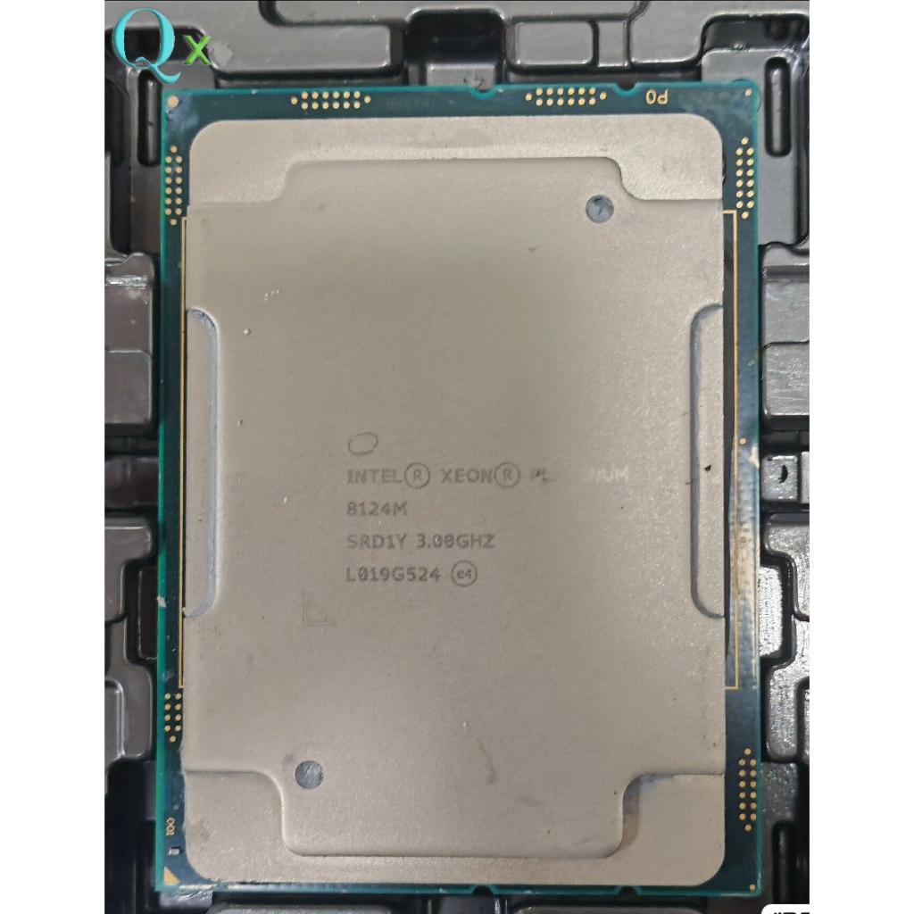 Bộ xử lý CPU Xeon Platinum 8124m LGA3647 3.0GHz 18-Core Phiên bản chính ...