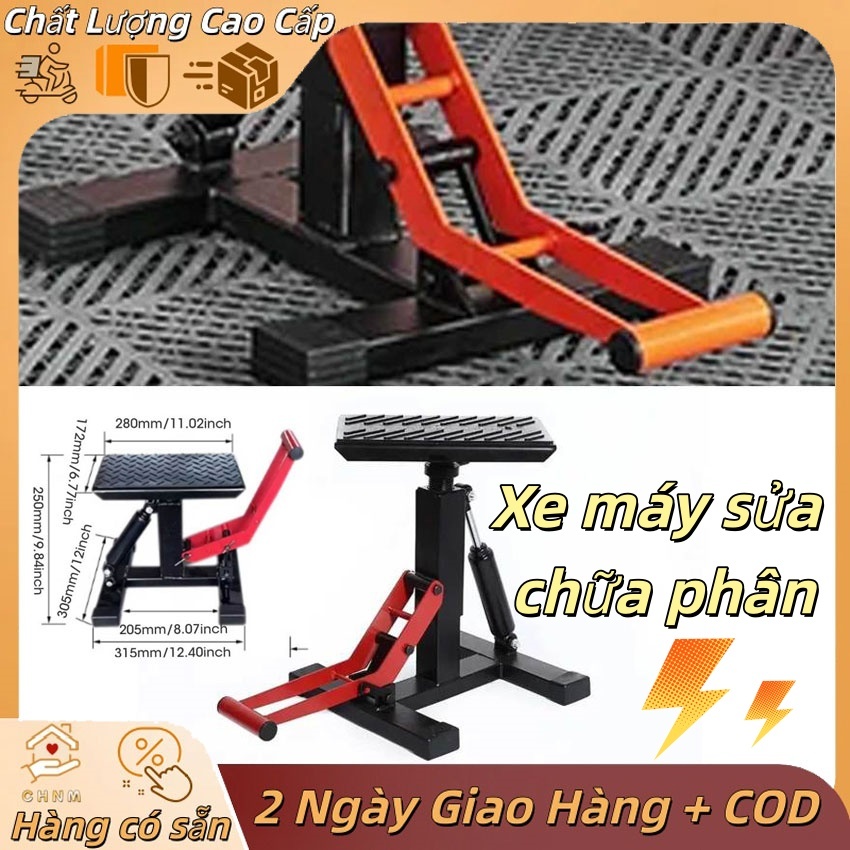 [Giao hàng tại địa phương + COD] Chân đế nâng xe máy thủy lực, Chiều ...