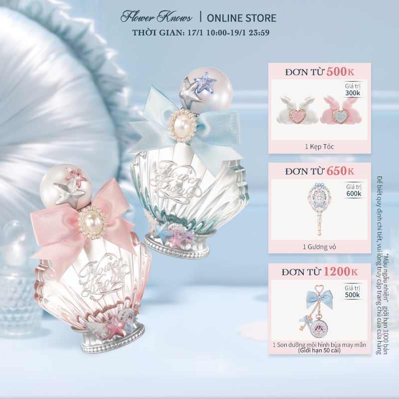 Nước hoa Flower Knows Shell 's Jewel Collection 50 ml | Shopee Việt Nam