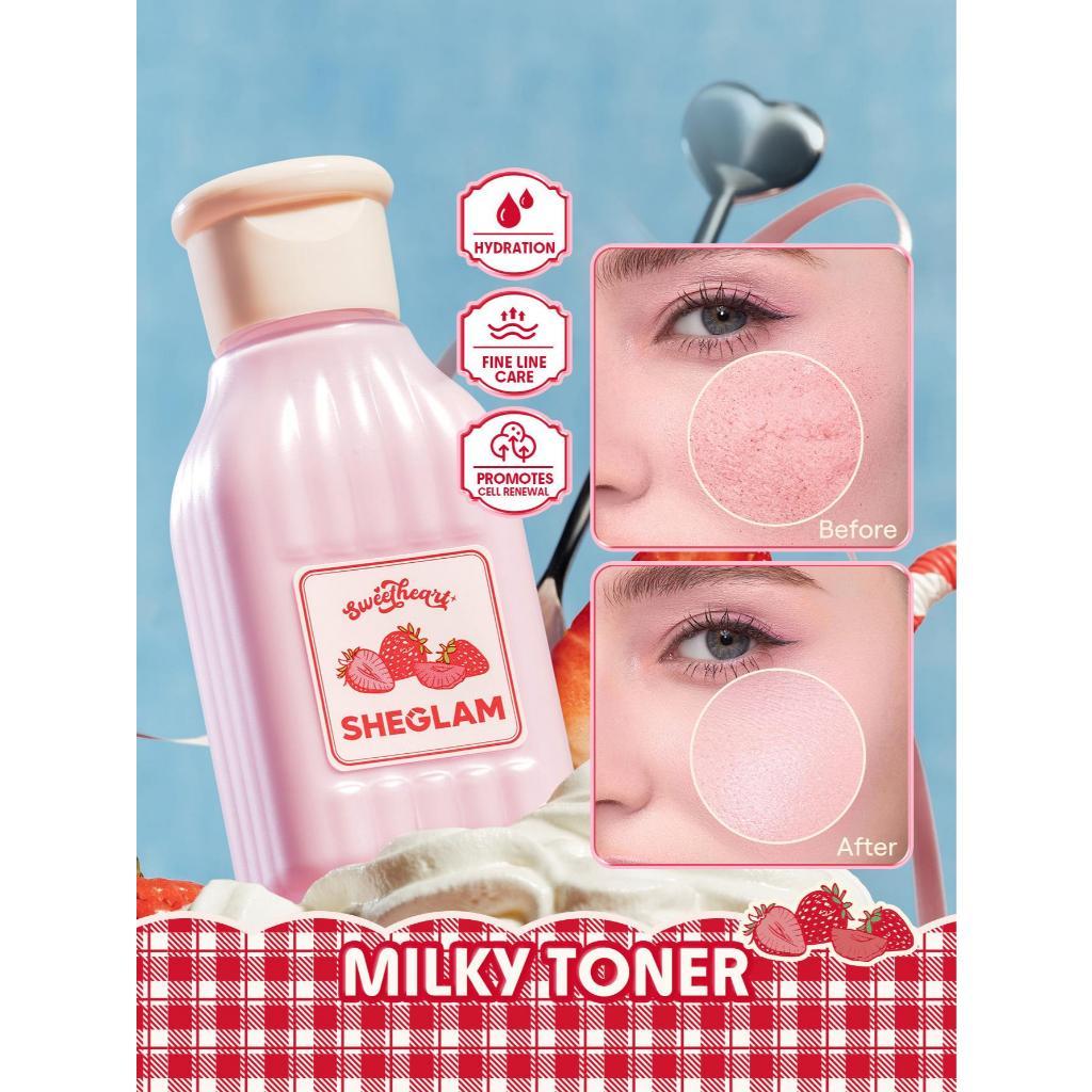 SHEGLAM Pink Whip Bifida Ferment 30% Milky Toner Barrier Repair ...