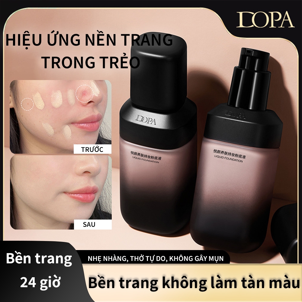 Kem Nền Dạng Lỏng Lâu Trôi DOPA Kem Nền Kiềm Dầu DOPA Lâu Trôi, Che Phủ ...