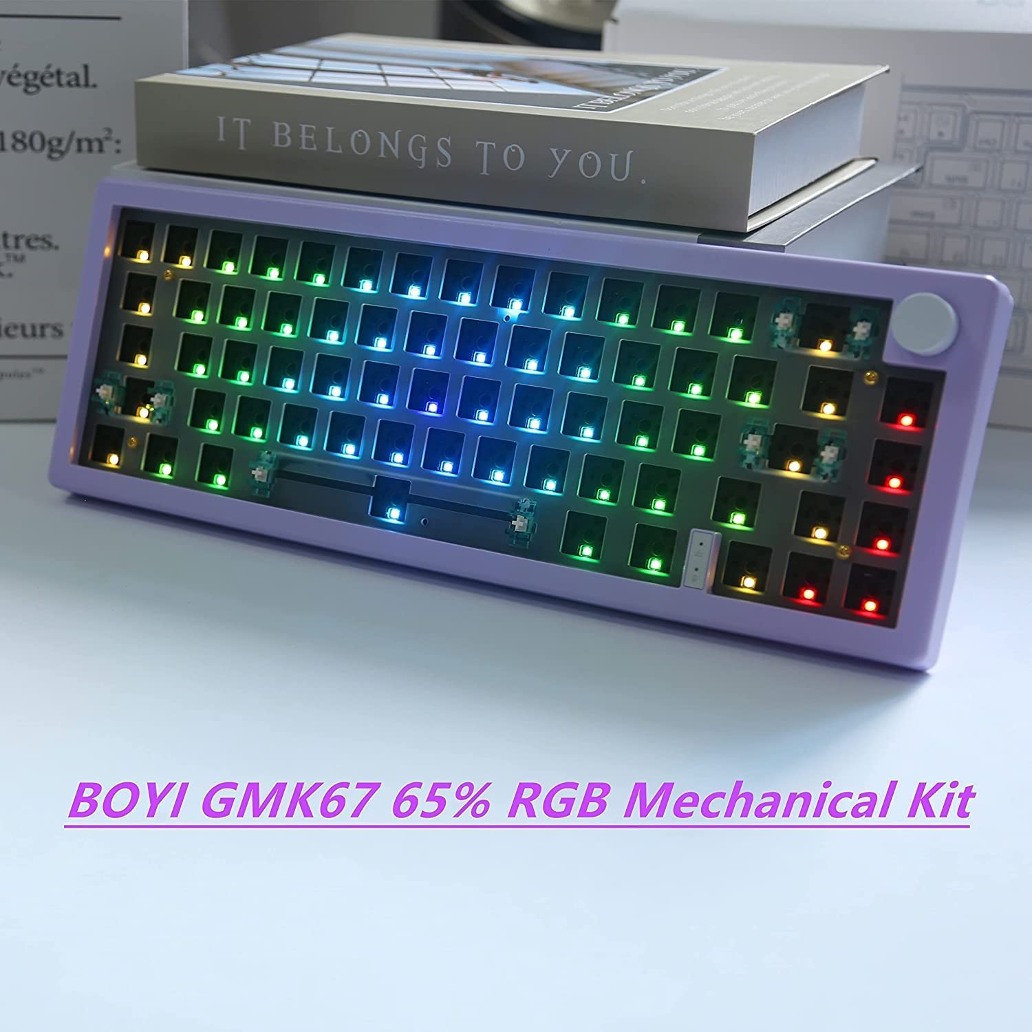 Bàn Phím Cơ GMK67 65% Bluetooth 2.4G Không Dây Có Đèn Nền RGB | Shopee ...