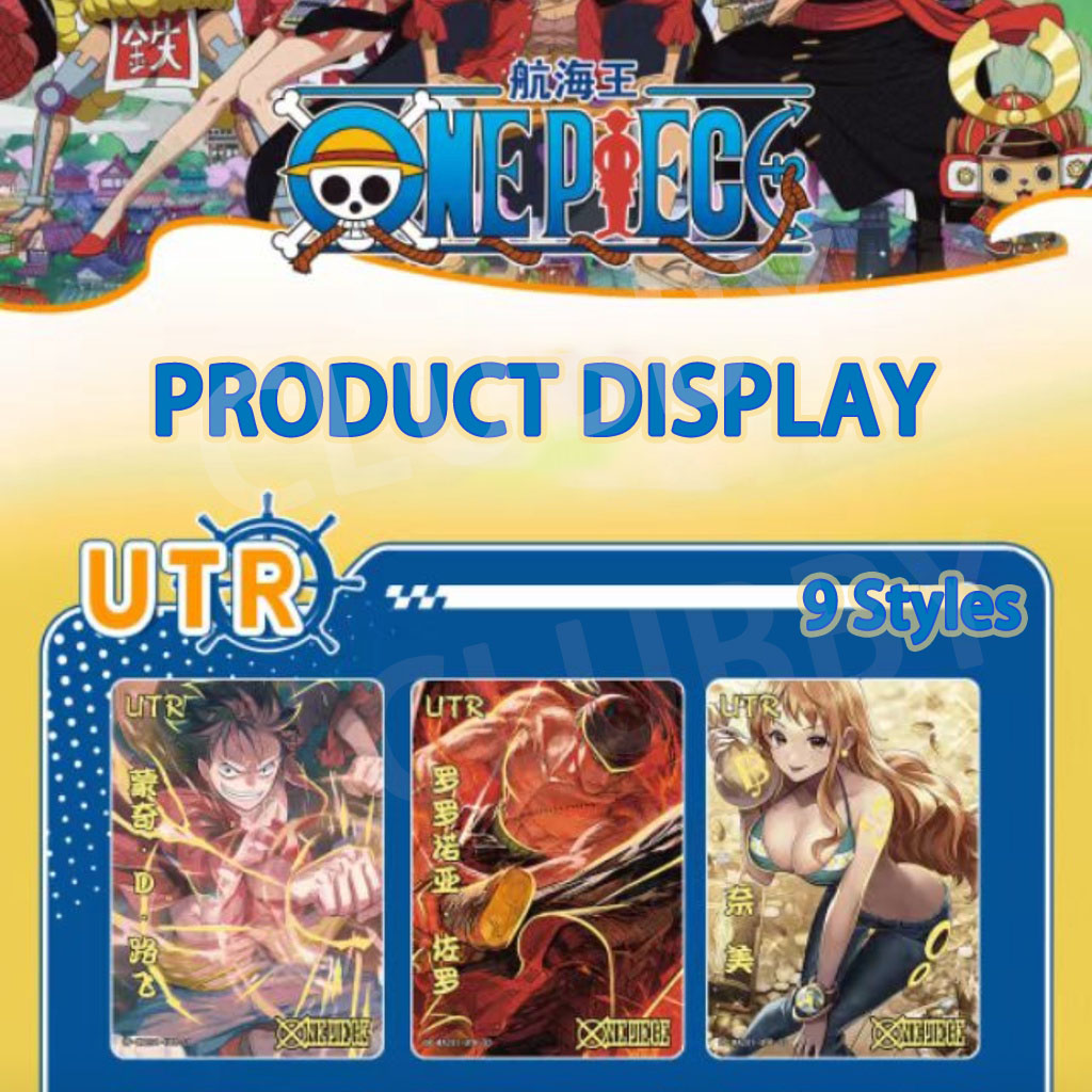 Hộp 30 pack (tổng 150) One Piece Card Zoro Luffy SSR UR SER thẻ nhân ...